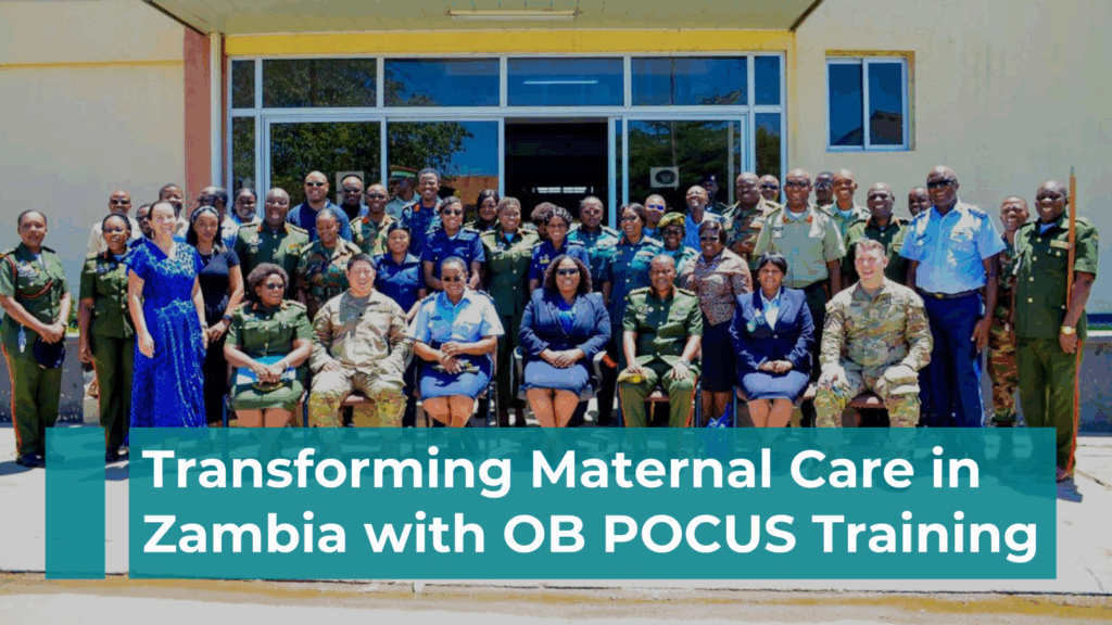 Transforming Maternal Care in Zambia with OB POCUS Training - Global Ultrasound Institute