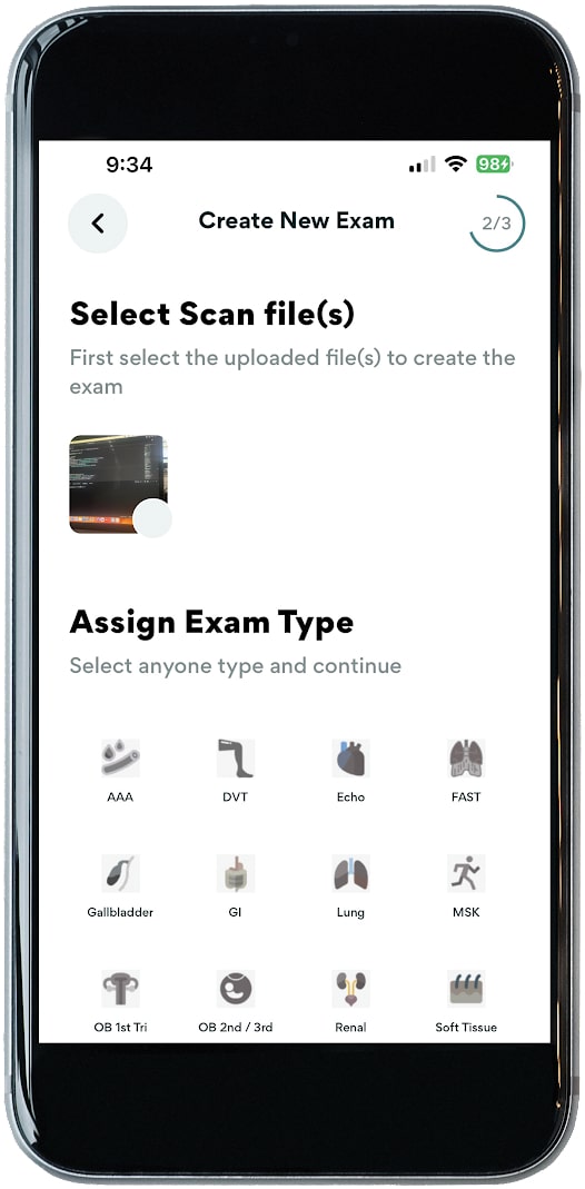 scanOne Point of Care Ultrasound Mobile App - Global Ultrasound Institute