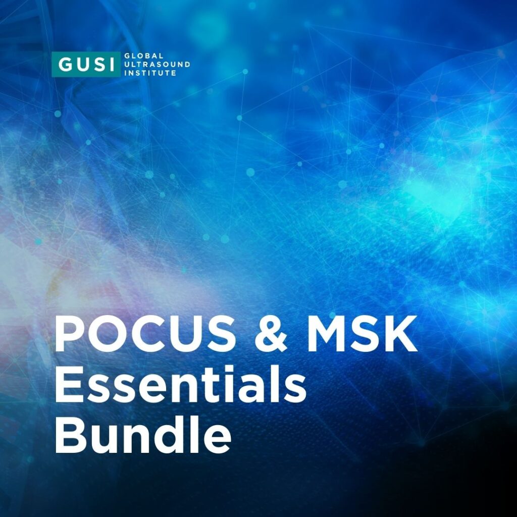 POCUS & Musculoskeletal Essentials bundle - Global Ultrasound Institute