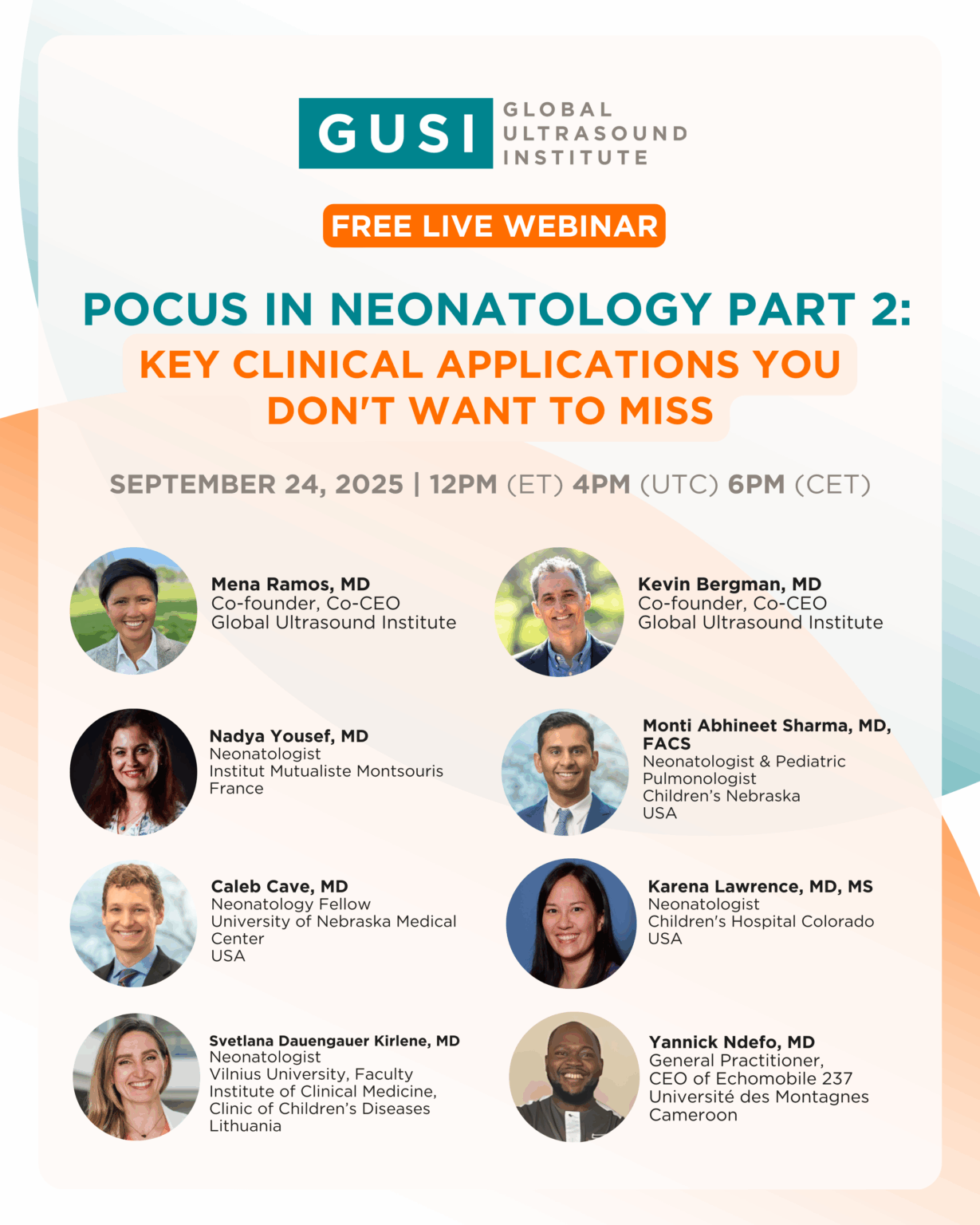 Webinars - Global Ultrasound Institute